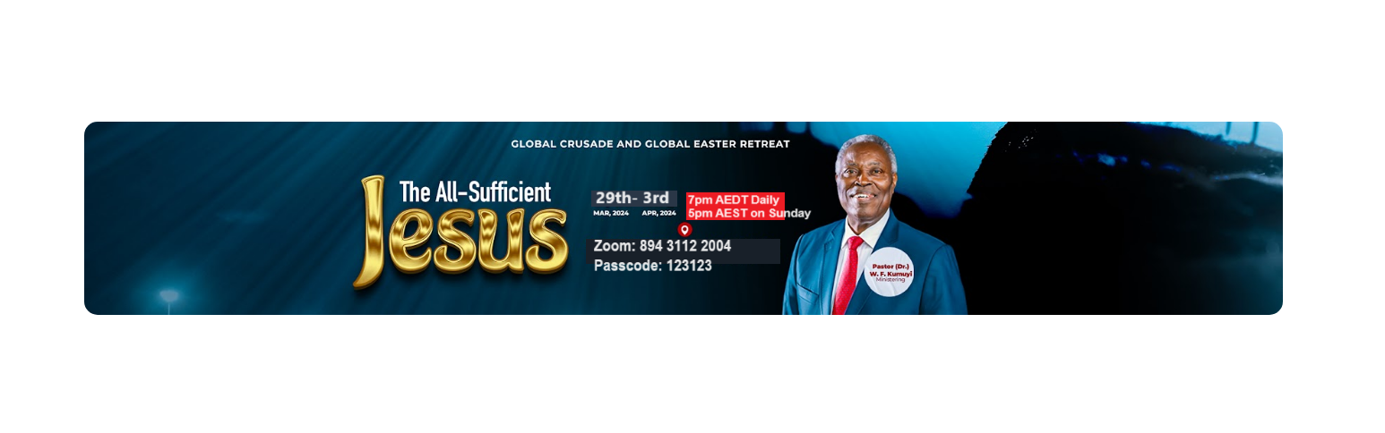 Global Crusade – Deeper Christian Life Ministry Australia